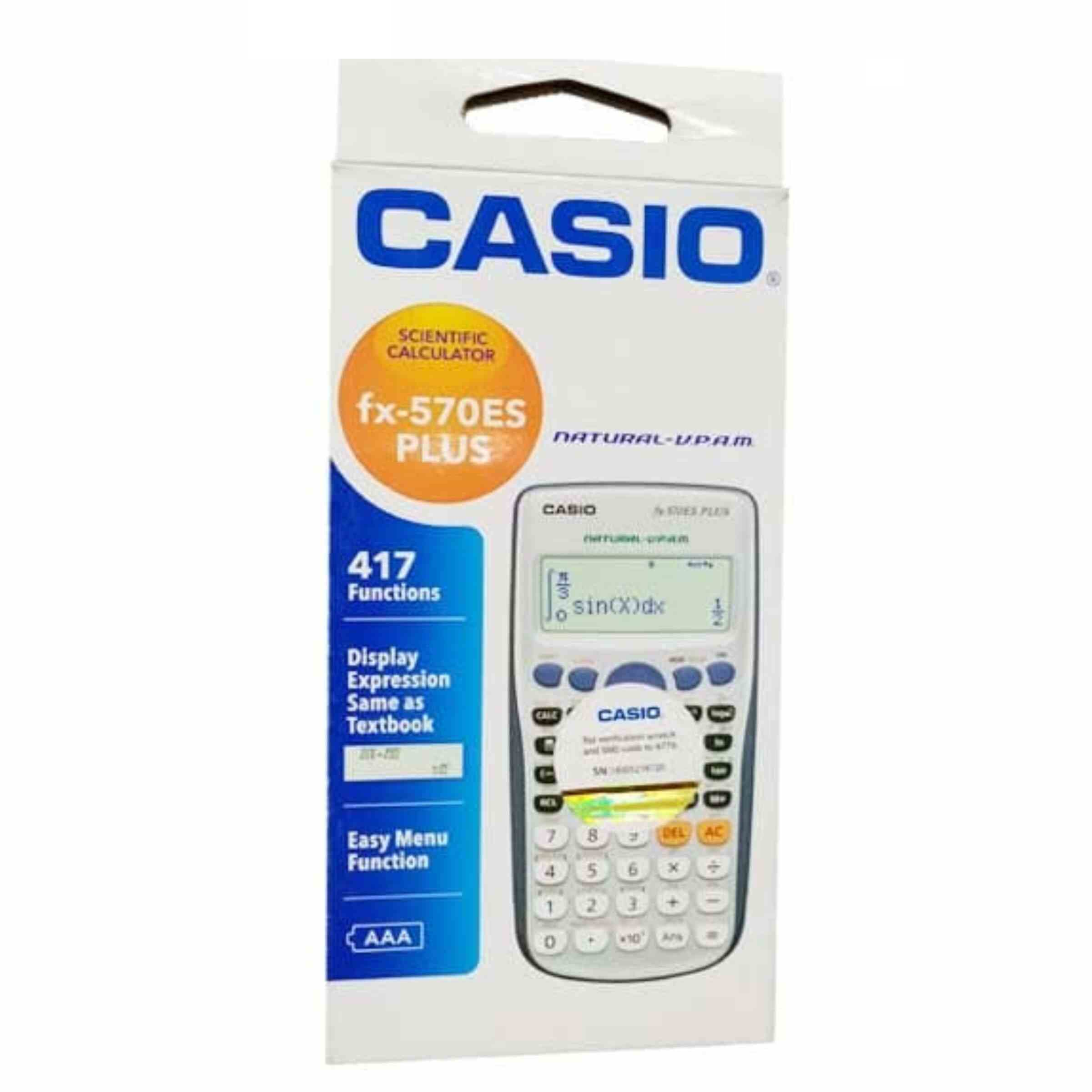 Casio Calculator FX-570ES Plus – Shoukat Sons