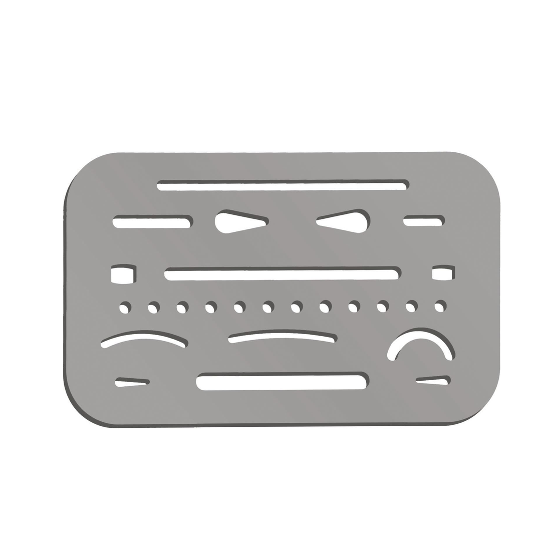 Erasing Shield Template – Shoukat Sons