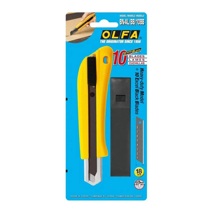 Olfa Heavy Duty Cutter With Automatic Blade Lock (Model BN-AL) – Shoukat Sons