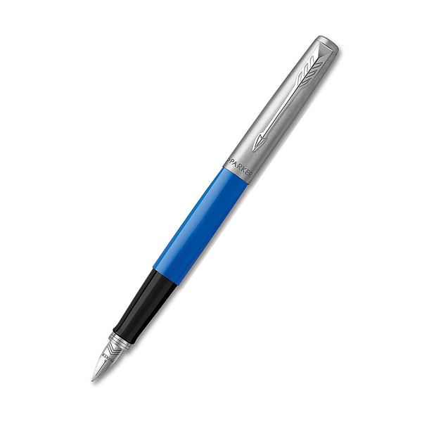 Parker Jotter Originals Plastic Body with Chrome Trim Fountain Pen blu ...