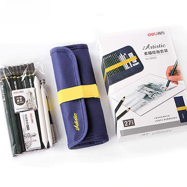 Deli Drawing Set 27 Pcs 58125 – Shoukat Sons